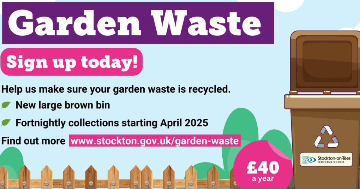 Sign up for new garden waste service - what you need to know - Stockton ...